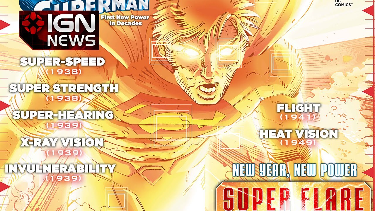 DC Comics Reveals the Name of Superman's New Power - IGN News