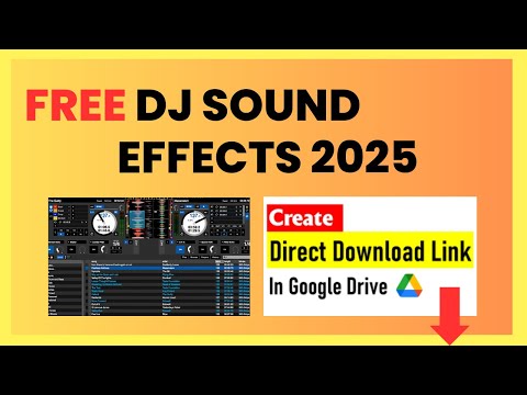 FREE DJ SOUND EFFECTS 2025 |MOST WANTED WITH DOWNLOAD LINK!!