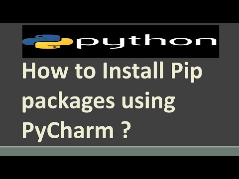 How to Install Pip packages using PyCharm ? | How to Install Python PIP Packages in PyCharm