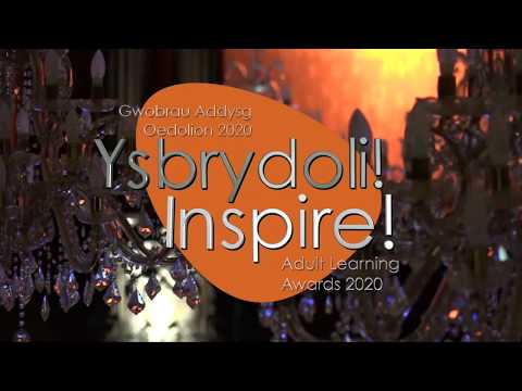 Learning and Work Cymru - Inspire! Adult Learning Awards ceremony - nominate now