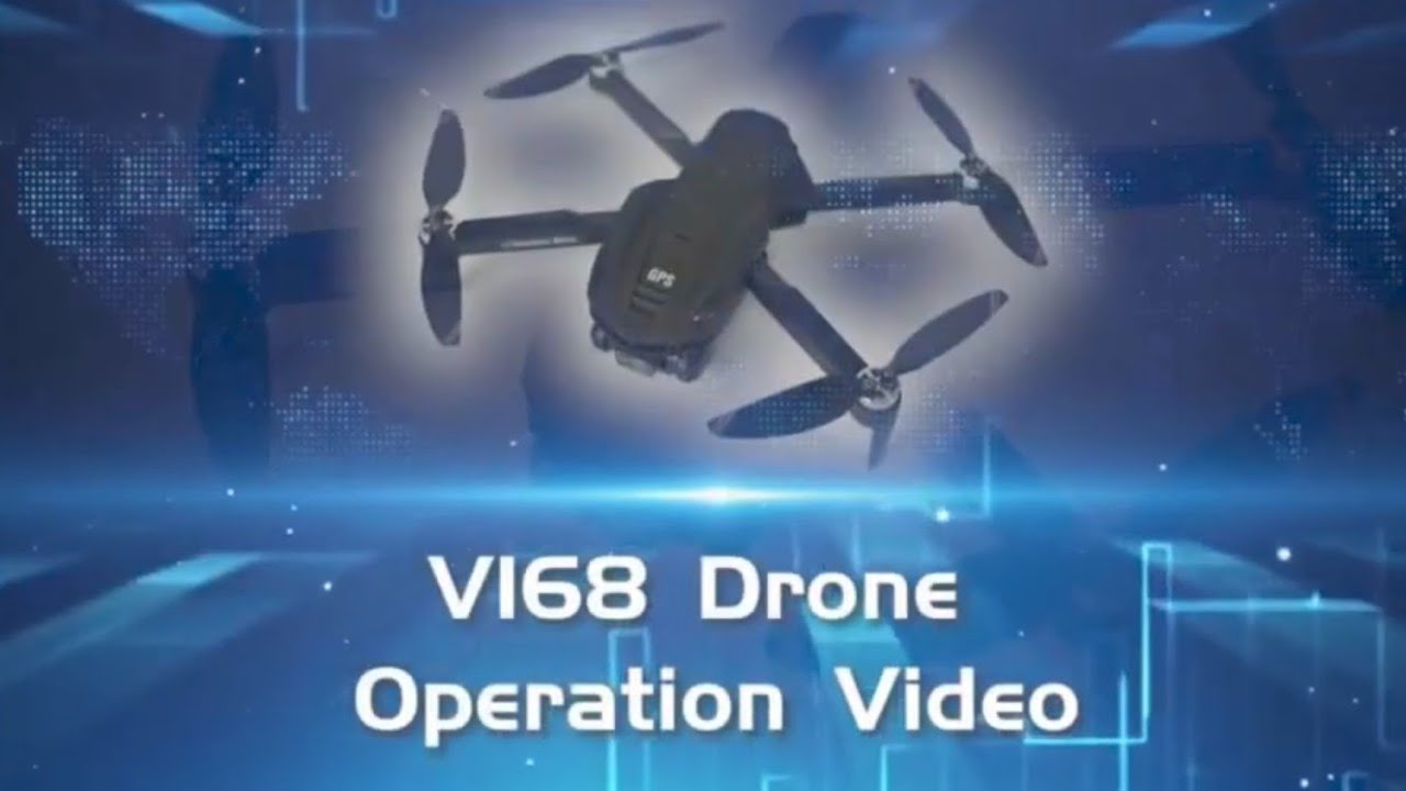 Drone V168 - Drone operation Tutorial Video