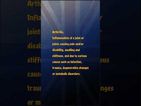 Arthritis Pronunciation & Meaning British English #english #pronunciation #britishaccent