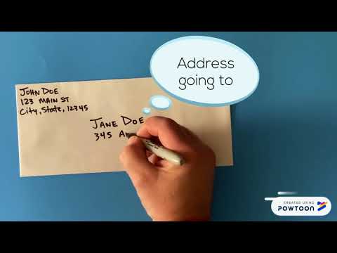 How to Address an Envelope/ Fill out an envelope U.S.Mail.