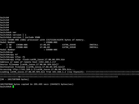 How to Upgrade Cisco Catalyst 9500 Firmware Stackwise Virtual Chassis