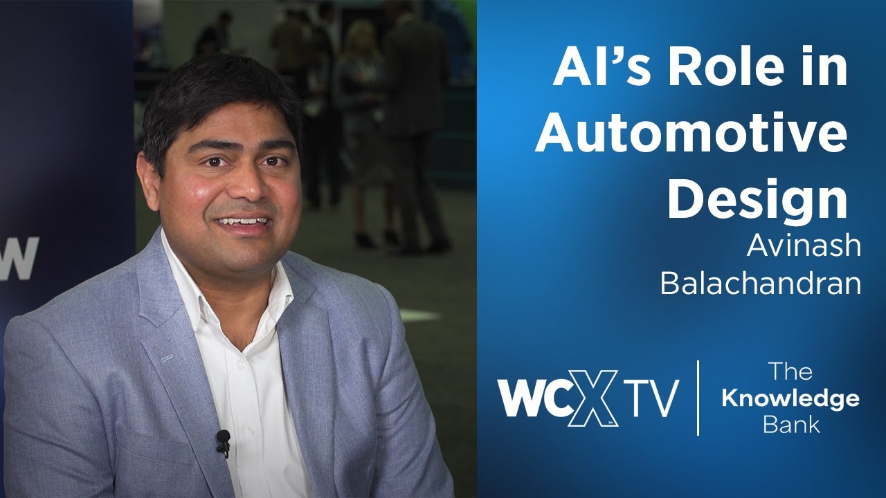 Knowledge Bank: AI’s Role in Driving Automotive Design | Avinash Balachandran, Toyota