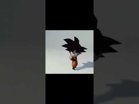 Small Goku dancing