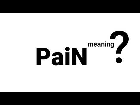 Pain Meaning Definition | EWM-English Word Meaning