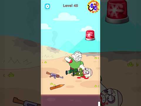 Death puzzle Level 45 Walkthrough solutions (CoolGames) #games #shorts