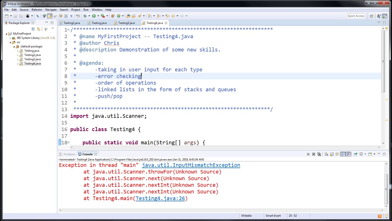 Java Tutorial -- EP12 -- Double vs Float & Trunkation