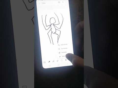 Samsung AI Drawing to Image #drawing #samsung