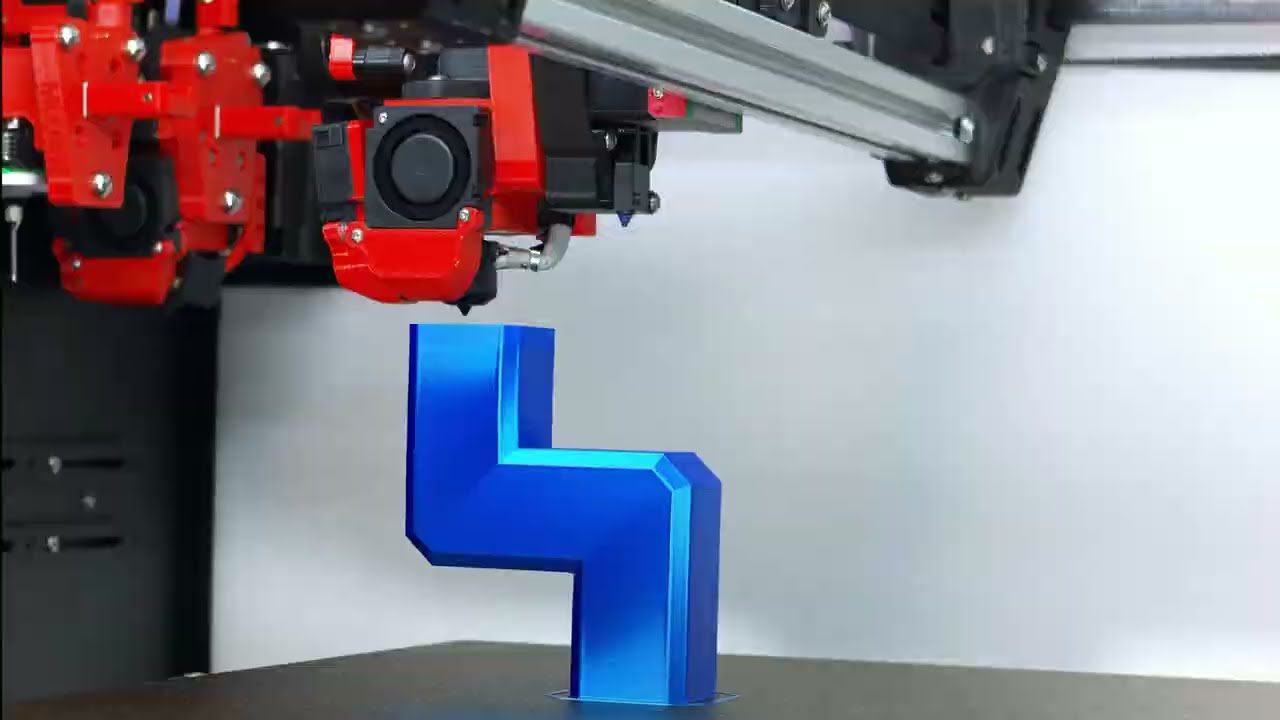 New 5-axis 3D printer - Simple test print