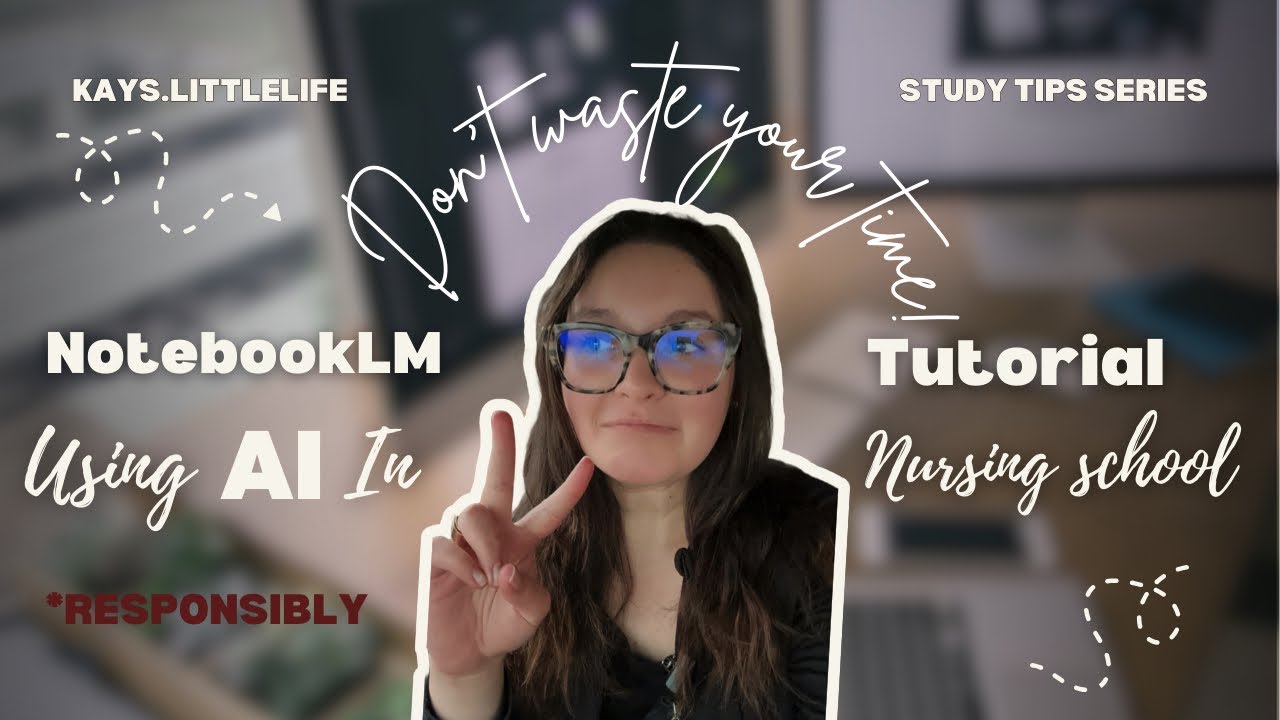 USING AI IN NURSING SCHOOL!!?? | Notebooklm TUTORIAL