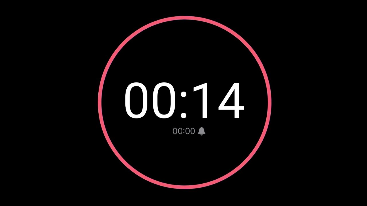 14 Second Countdown Timer / iPhone Timer Style