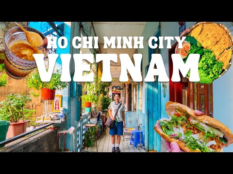 Ho Chi Minh City Vlog 2025 đ»đł Best Vietnamese Street Food in Saigon, Hidden Cafes, Vietnam Shopping