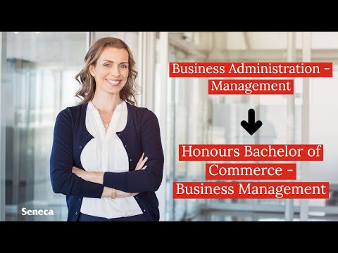Business Administration - Management to Honours Bachelor of Commerce - Business Management