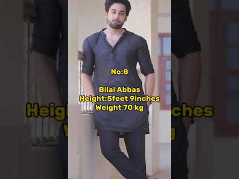 Handsome Pakistani actors Height &weight #pakistaniactors #height #weight #shorts
