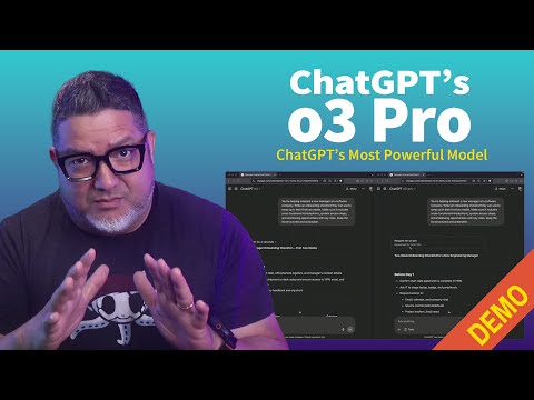 ChatGPT's o3Pro Real Demo. It's not for everyone or Every task