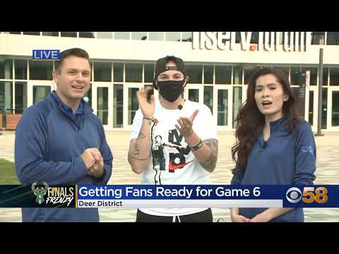 DJ Shawna live interview on CBS 58 Morning News July 19, 2021