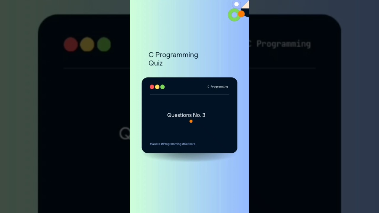 C Programming Quiz #3: Reading Formatted Strings - Question No. 3