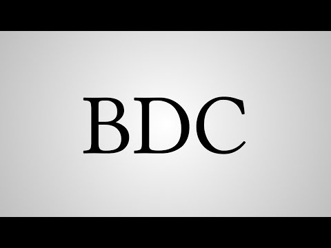What Does "BDC" Stand For?