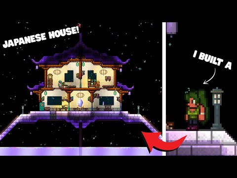I Built a Japanese Shimmer House in Terraria!