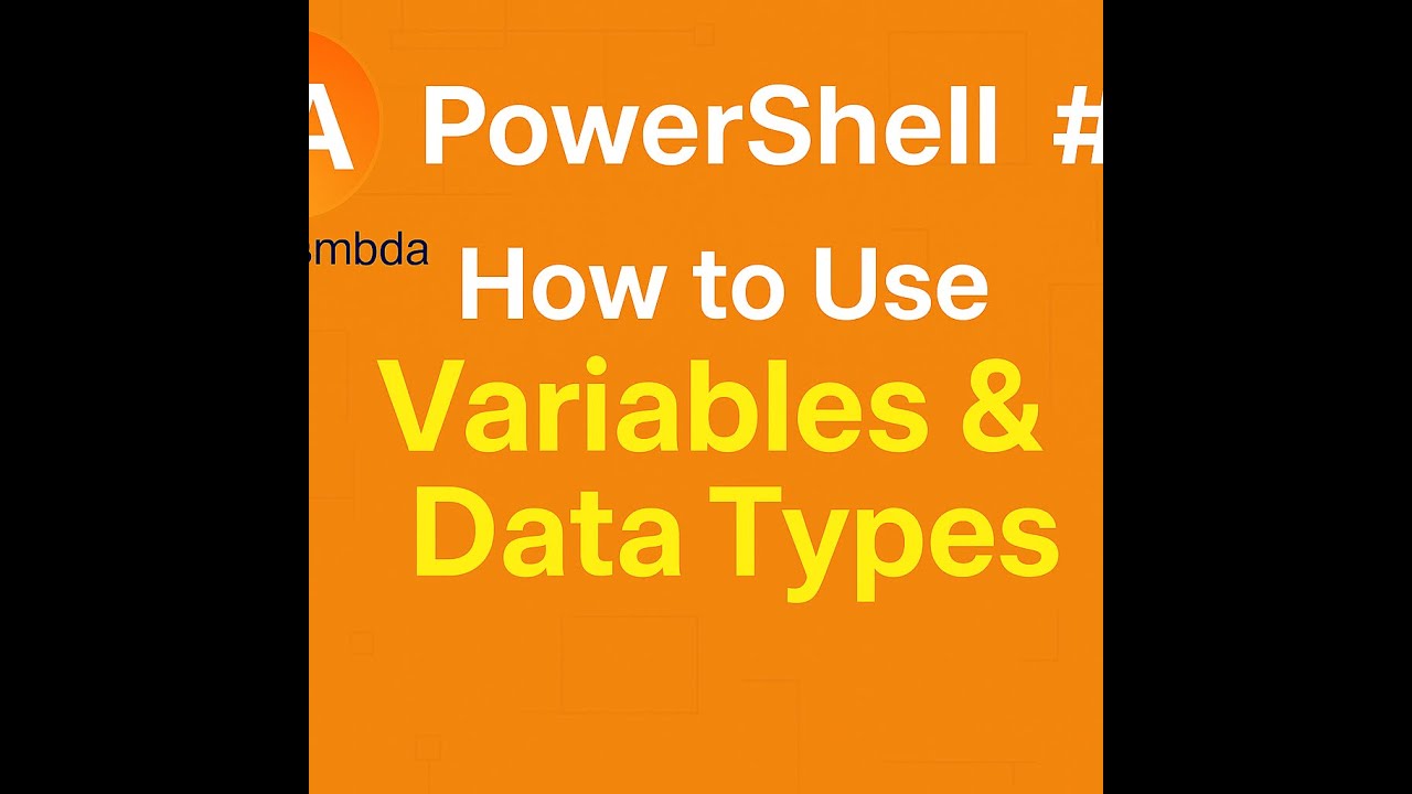 PowerShell Tutorial for Beginners – Part 2 | Variables, Data Types & Basic Operations