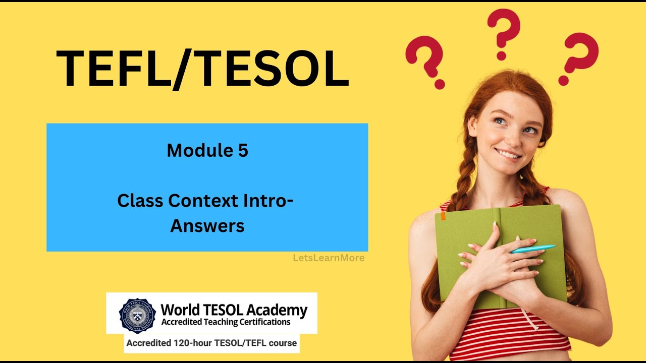 Module 5 Class Context Introduction- Answer