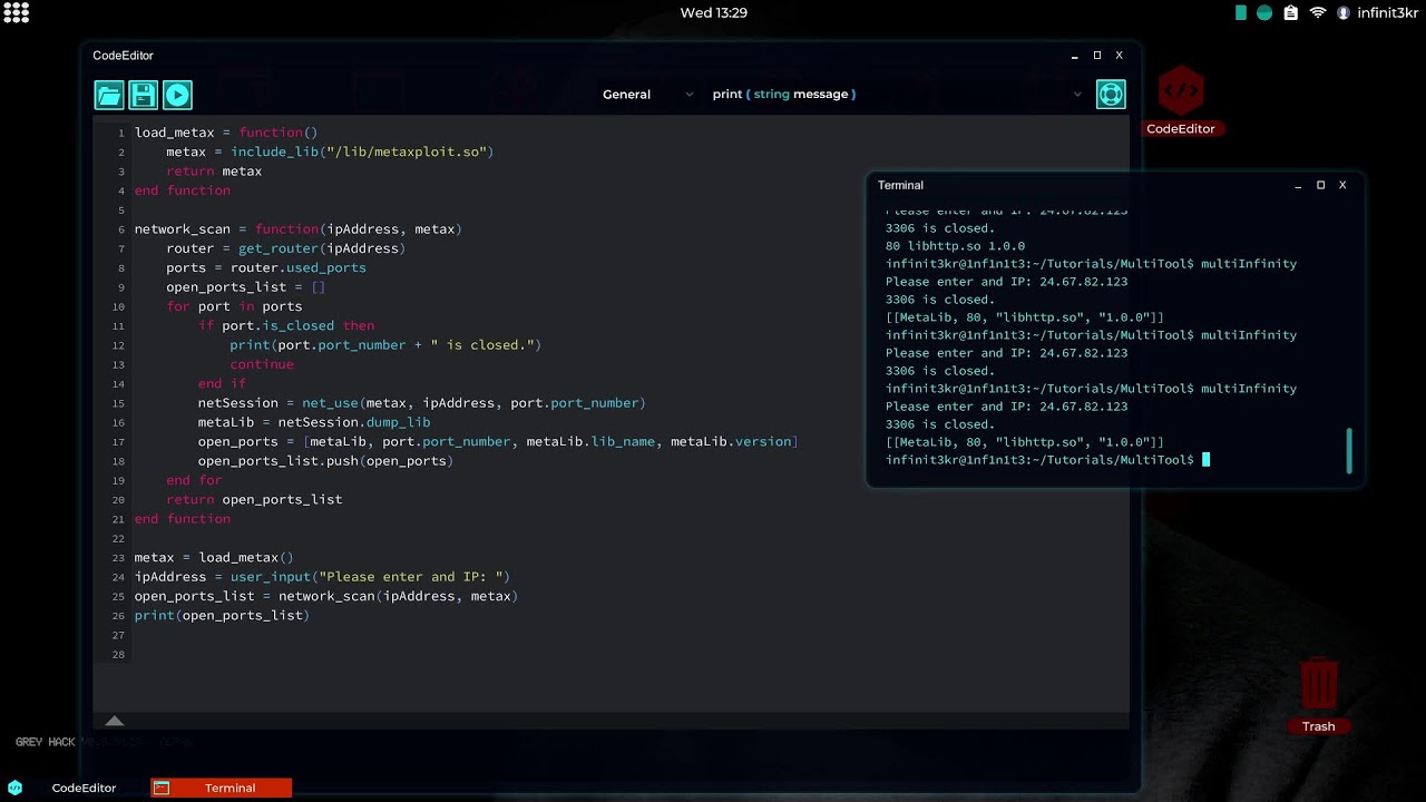 Grey Hack: Let's Play & Tutorial Series | Learning to script