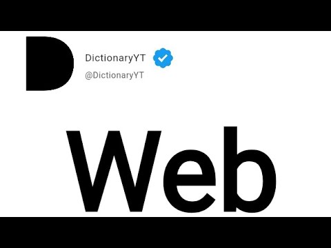 Web Meaning in English