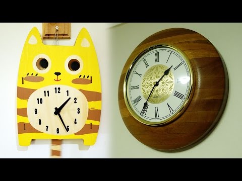 COOL CLOCKS! Clara Cat Clock Review & A Yarn About Wall Clocks In General - Perth WAtch Suppl #3