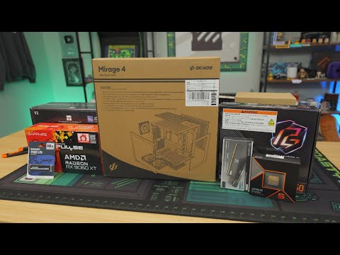 Ryzen 5 9600x + RX 9060 XT Gaming PC