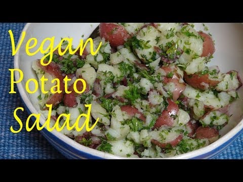 Healthy Red Potato Salad - Vegan Recipe