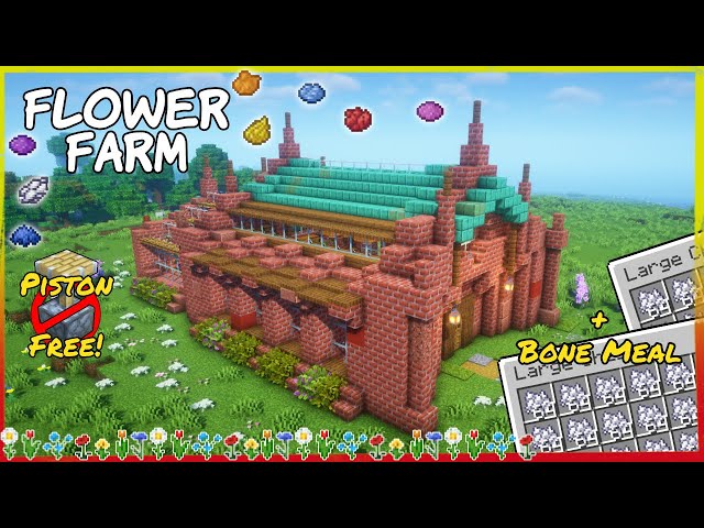 Flower Farm Minecraft Map