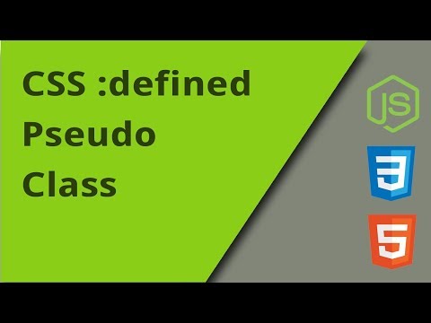 Learn Uses for the CSS defined Pseudo Class - Mind Luster