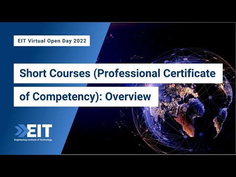 Short Courses (Professional Certificate of Competency): Overview