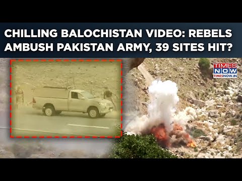 Balochistan Breaking? Chilling Video| Pakistan Army Ambushed, 39 Sites Hit By BLA? Munir's Nightmare