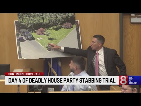 Trial enters fourth day for man accused of fatally stabbing teen at Shelton house party