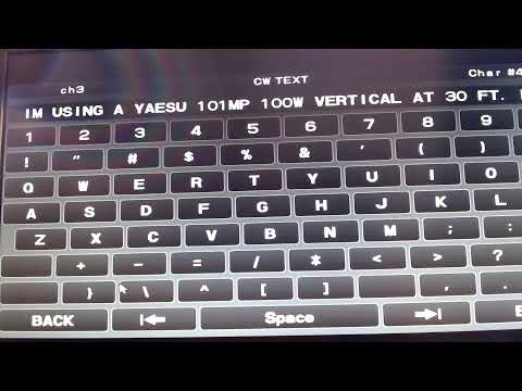 HRL 18: Yaesu 101 D & MP. How To Work CW Even if You Don’t know Morse Code