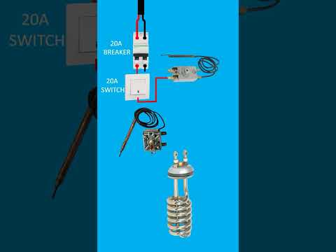 Electric Geyser Wiring Connection कैसे करे| Heater wiring Diagram | Electrical Tech Fayyaz