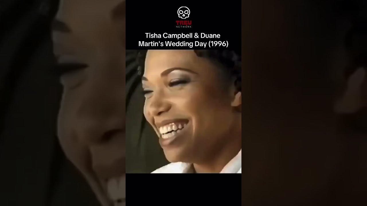 TISHA CAMPBELL & DUANE MARTIN’s Wedding Day Footage 1996’ #Trending #TV #Viral