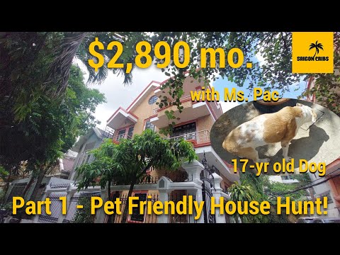Tour Pet-Friendly Houses For Rent in Saigon - Part 1