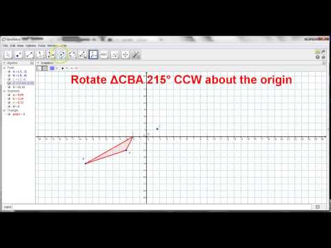 Rotating on a Coordinate Plane