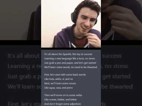 Can we learn Spanish with ChatGPT? #shorts #song #chatgpt
