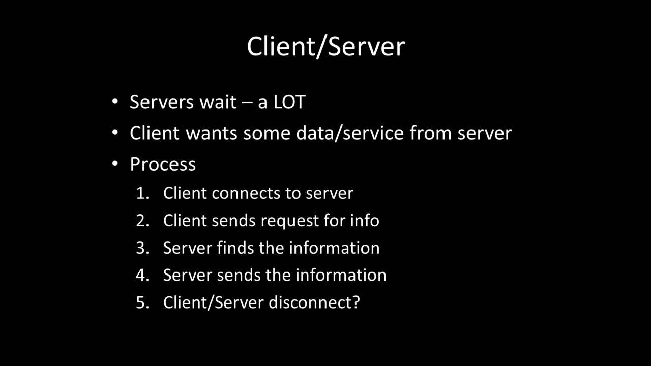 Tutorial 22.1 - Introduction to Network Programming
