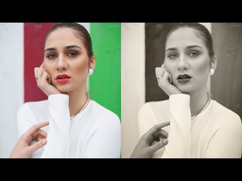 How to Create a Stunning Black and White Portrait in Photoshop