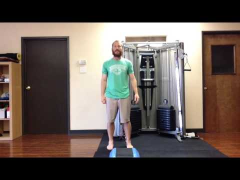 Single Leg Mini Squat With Medial Pull | N 2 Action