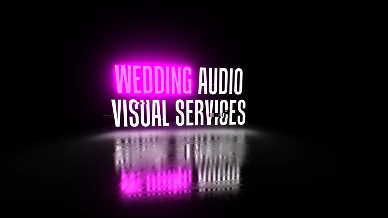 Wedding Audio Visual Services - Pure AV