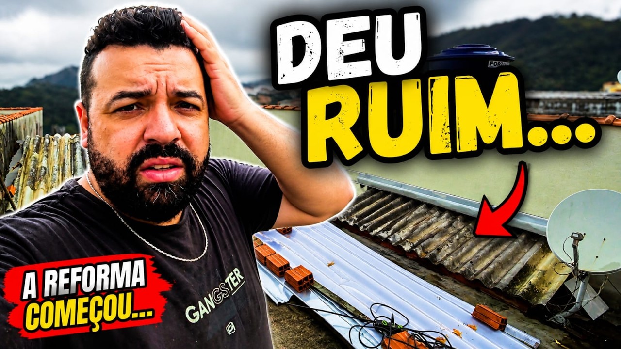 A REFORMA DA NOSSA CASA COMPLICOU...