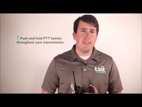 Training video on: How To talk on a Radio