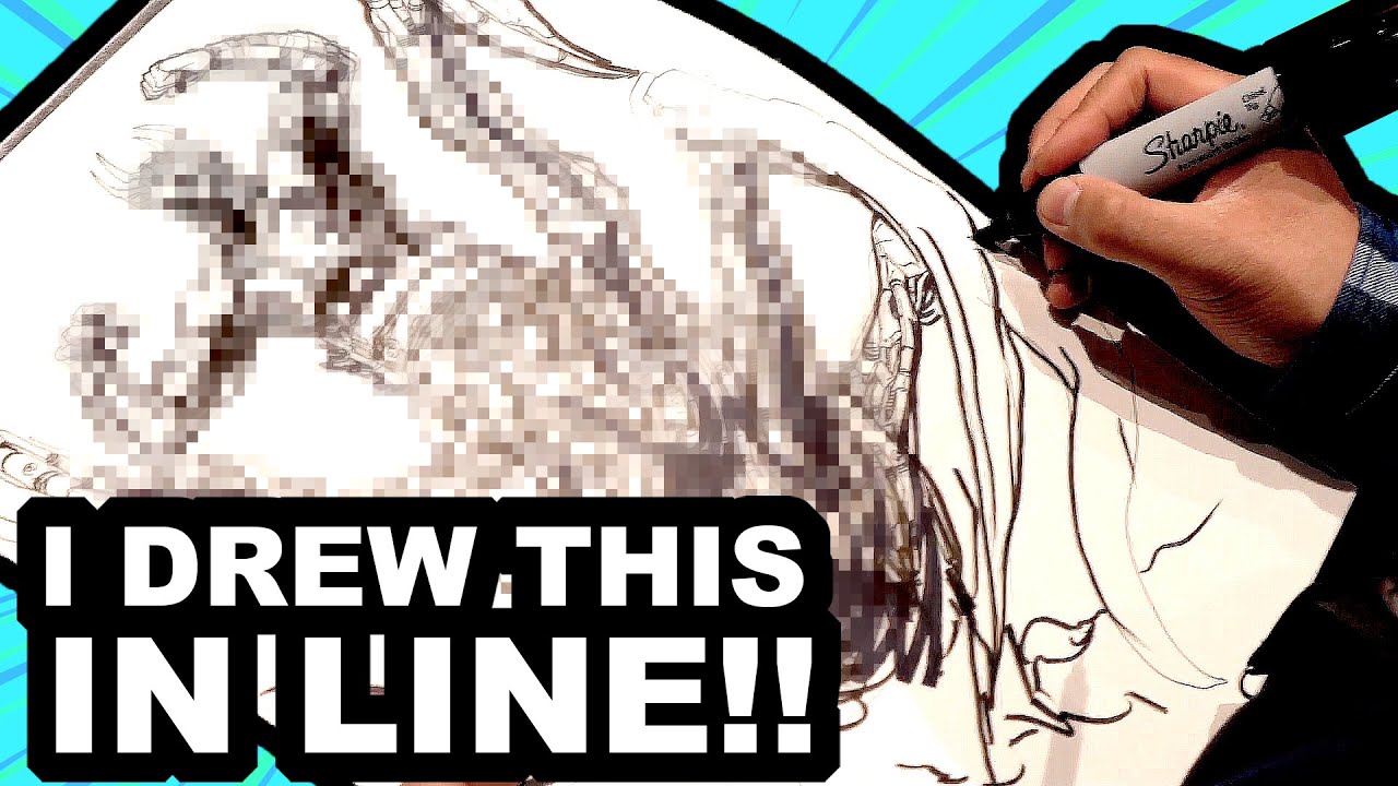 Was LINE to the STORE at Star Wars Celebration actually 8 HRS? U WON'T BELIEVE WHAT I DREW IN LINE!